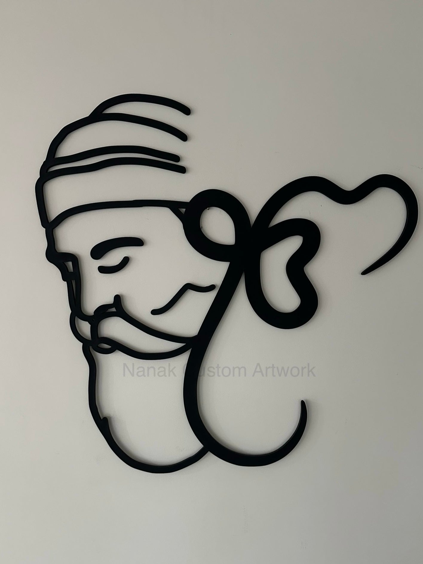 Guru Nanak & Ik Onkar Laser Cut – Nanak Custom Artwork