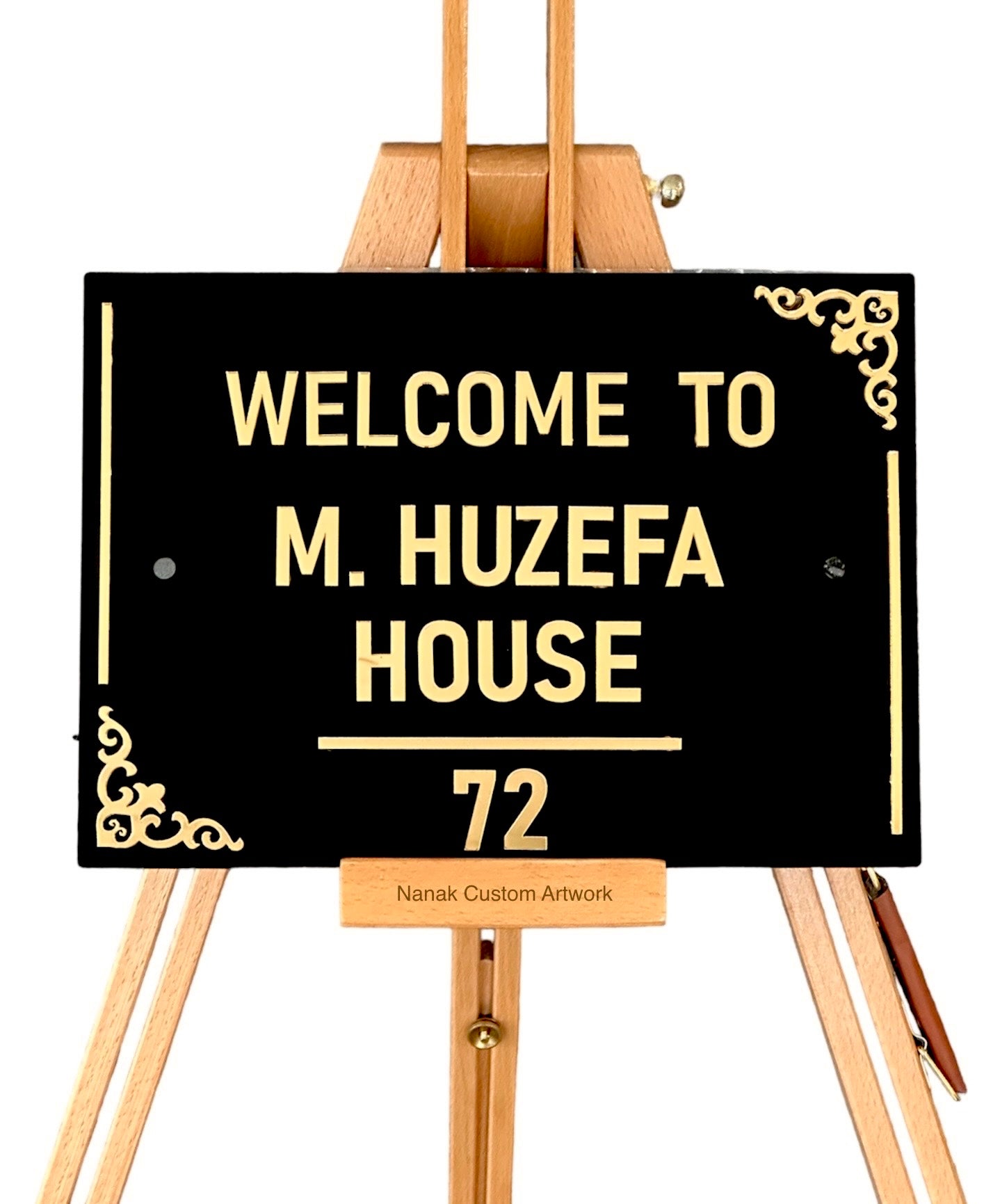 Welcome House Sign – Nanak Custom Artwork